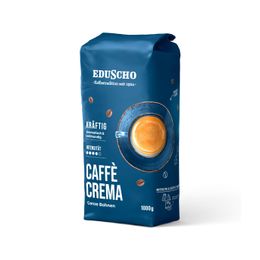 EDUSCHO Caff&egrave; Crema Kr&auml;ftig - 8 x 1 kg Ganze Bohne - Intensit&auml;t: 4/5