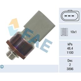 FAE Sensor, Kraftstoffdruck 15639 f&uuml;r VW Porsche CUPRA Bentley Audi