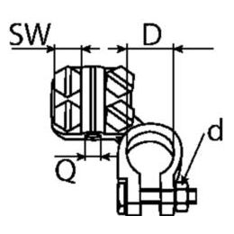 SWG Batteriepolklemme 5102075