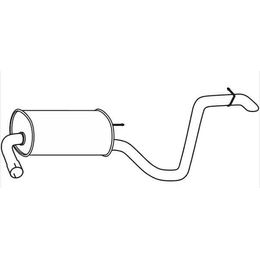 VEGAZ Endschalld&auml;mpfer ks221 f&uuml;r KIA