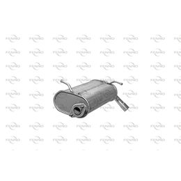 FENNO Endschalld&auml;mpfer p6256 hinten f&uuml;r Suzuki