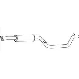 VEGAZ Mittelschalld&auml;mpfer vos226 f&uuml;r Volvo