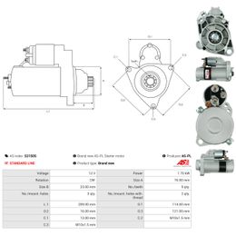 AS-PL Starter s3150s f&uuml;r VW