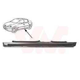 Van Wezel Einstiegblech 3742103 links