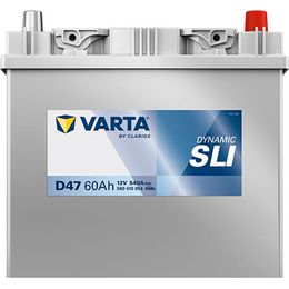 Varta Starterbatterie DYNAMIC SLI 12 V, 60 Ah, 540 A 560410054k262 12V 68Ah 540A f&uuml;r Ford BYD GEELY TOYOTA HYUNDAI MAZDA JAC NISSAN Peugeot GREAT WAL