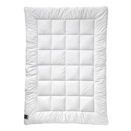 Billerbeck Ganzjahresdecke Alcando Uno, Champagner, Textil, F&uuml;llung: Polyester, 135x200 cm, Textiles Vertrauen - Oeko-Tex&reg;, Hohenstein, Made in Germany, f&uuml;r Hausstauballergiker geeignet, temperaturausgleichend, feuchtigkeitsregulierend, strapazierf&auml;hig, weich und anschmiegsam, Schlaftextilien, Bettdecken, 4 Jahreszeiten Bettdecken