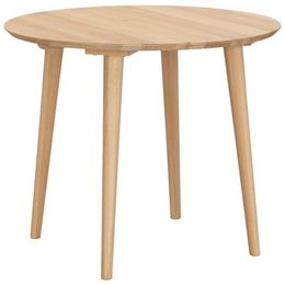 P & B Esstisch, Kernbuche, Holz, Kernbuche, massiv, rund, konisch, 75x75x75 cm, gastro- und objekttauglich, in verschiedenen Gr&ouml;&szlig;en und Holzarten erh&auml;ltlich, Esszimmer, Tische, Esstische, Esstische rund