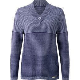 V-Ausschnitt-Pullover