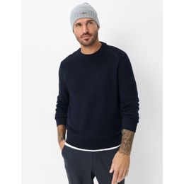 Brax Herren Strickpullover Style ROY navy, dunkelblau, Gr. S