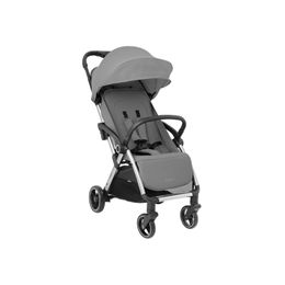 Kikkaboo Kinderwagen, Buggy Eden bis 22 kg Federung Regenschutz zusammenklappbar grau
