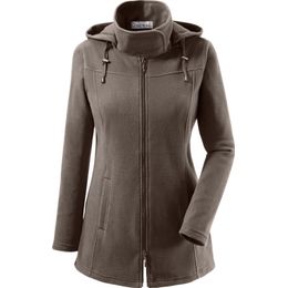 Kapuzenfleecejacke