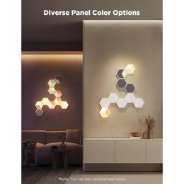 Govee - RGBIC Glide Hexa Light Panels Ultra - 7 St&uuml;ck