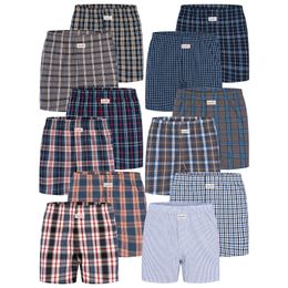 Sugar Pine Herren Boxer Mix Karos 12er Pack