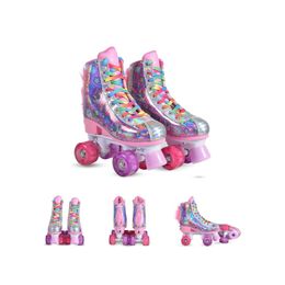 Byox Rollschuhe Einhorn, PU-R&auml;der beleuchtet, ABEC-5 Lager, verschiedene Gr&ouml;&szlig;en Gr. S (27 - 30)