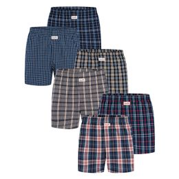 Sugar Pine Herren Boxer Mix Karos 6er Pack