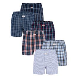 Sugar Pine Herren Boxer Mix Karos 6er Pack