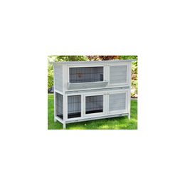 nanook Kleintierstall Bommel 122 x 50 x 101 cm grau
