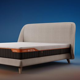 EMMA Performance Boxspringbett &ndash; 200x200cm &ndash; Beige - 26cm