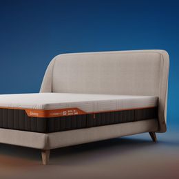 EMMA Performance Boxspringbett &ndash; 200x200cm &ndash; Beige - 28cm