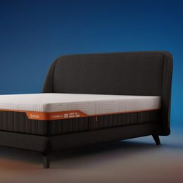 EMMA Performance Boxspringbett &ndash; 200x200cm &ndash; Grau - 30cm