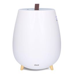 DUX duux Tag 2 Ultrasonic Wei&szlig; Luftbefeuchter (F&uuml;r R&auml;ume bis 30 m&sup2;, 2 Befeuchtungsstufen, 2,2 l Wassertank, Filter, Ultraschalltechnologie)