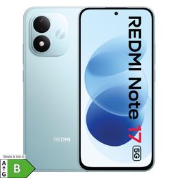 Xiaomi Redmi Note 17 5G - Sky Teal - 6GB RAM / 128GB ROM (6,99 Zoll, 50 MP, 7.700-mAh-Akku, Fingerabdrucksensor, Gesichtserkennung)