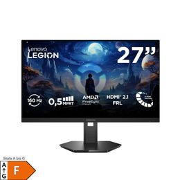Lenovo Monitor Legion 27U-10, Raven Black, 27 Zoll, 4K UHD, 320 Hz, 0,5 ms (IPS, HDR10, 2 x HDMI 2.1, 1 x DisplayPort 1.4, h&ouml;henverstellbar, AMD FreeSync Premium, NVIDIA G-SYNC)