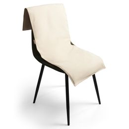 DUX duux Mellow Beige beheizte Sitzauflage (3 Heizstufen, 15 Watt, Handw&auml;sche bei 40 &deg;C, bis zu 9 Stunden Akkulaufzeit, 4 h Aufladezeit, wasserabweisender Vliesbezug)