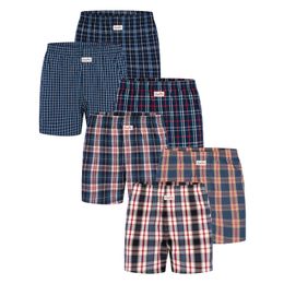 Sugar Pine Herren Boxer Mix Karos 6er Pack