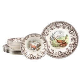 Creatable - 25037, Haydon Grove Bunt - Tafelservice 12-tlg