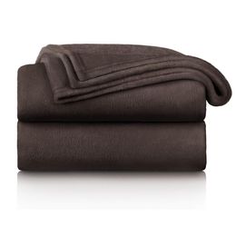 Blumtal Kuscheldecke, Dunkelbraun, Textil, Rechteckig, 150x200 cm, Wohntextilien, Decken, Kuscheldecken
