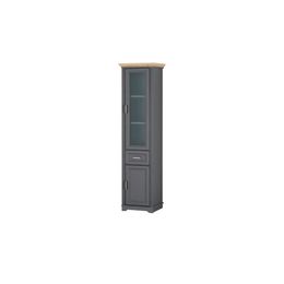 H&ouml;ffner Hochschrank Varese &brvbar; grau &brvbar; Ma&szlig;e (cm): B: 48 H: 190 T: 43.0 &raquo; H&ouml;ffner