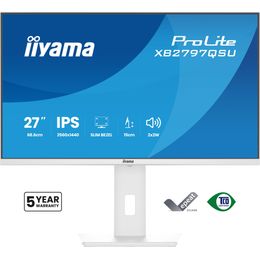 iiyama ProLite XB2797QSU-W1 | 27" QHD IPS Monitor ergonomisch & USB-Hub