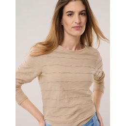 Walbusch Baumwollshirt Streifenstruktur LA