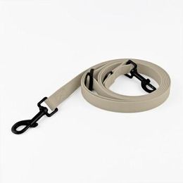 THE DOG IDEA Umh&auml;ngeleine aus Biothane Taupe M