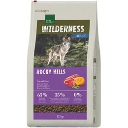 REAL NATURE WILDERNESS Trockenfutter Hund, Adult, Rocky Hills, Rind mit Ziege 12 kg