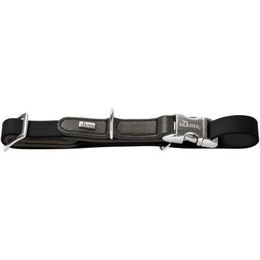 Dog Sport HUNTER Hundehalsung wolmar biothane x leder alu strong schwarz L