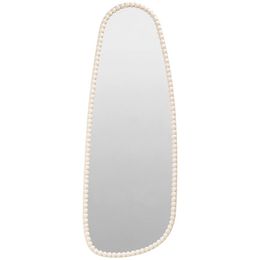 Novel Wandspiegel, Kaschmir, Metall, Glas, Freiform, 60x160x2.5 cm, senkrecht und waagrecht montierbar, Ganzk&ouml;rperspiegel, Spiegel, Wandspiegel