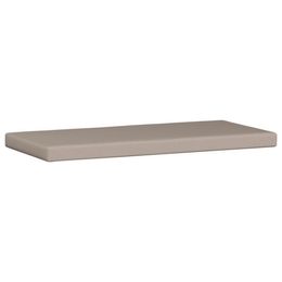 CARRYHOME Sitzkissen, Beige, Textil, F&uuml;llung: Schaumstoff,Polyester, rechteckig, 74.1x34.7x5 cm, formstabil, pflegeleicht, Wohntextilien, Kissen, Sitzkissen