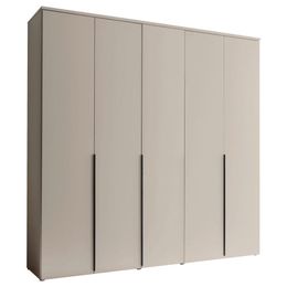 Mid.you Dreht&uuml;renschrank, Kaschmir, Holzwerkstoff, 3 F&auml;cher, 225x225x52 cm, Schlafzimmer, Kleiderschr&auml;nke, Dreht&uuml;renschr&auml;nke