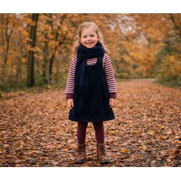 Tchibo - Jako-O Kinder Cordkleid - Gr. 104/110 - blau