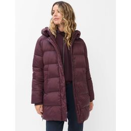 Brax Damen Steppjacke Style TORI blackberry violet, dunkles lila, Gr. 34