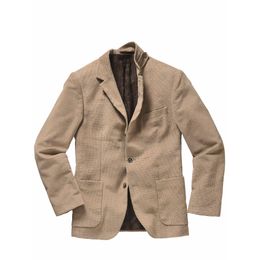 Mey & Edlich Mey & Edlich Herren Waffel-Cord-Sakko Beige 100 % Baumwolle