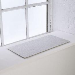 LucyBalu FELTY Katzen Fensterbrettauflage hellgrau