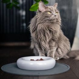 LucyBalu CIRCLE Katzen Napfunterlage anthrazit