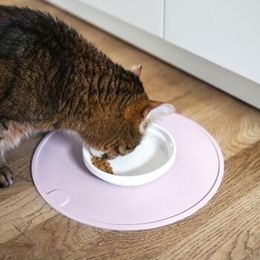 LucyBalu CIRCLE Katzen Napfunterlage flieder