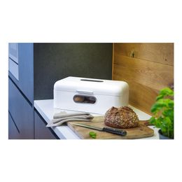 ECHTWERK Retro-Brotkasten aus Metall "big" - wei&szlig;