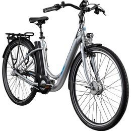 Z&uuml;ndapp Z&uuml;ndapp Green 2.7 E Bike Damenfahrrad 28 Zoll 150 - 175 cm mit 3 Gang Nabenschaltung R&uuml;cktritt Pedelec Hollandrad Citybike Nabenmotor