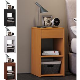 Vcm Nachtschrank Beistelltisch Nachttisch Ma&szlig;e ca. H. 65 x B. 35 x T. 35 cm - Sledo Maxi