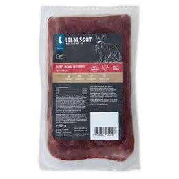 LIEBESGUT Hundefutter Barf-Men&uuml; Wildhase mit Gem&uuml;se 14x400 g
